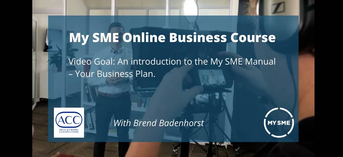 Introduction - Video 3: The Practical Side of the My SME Online ...
