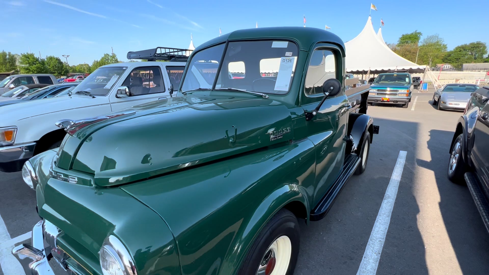 1953 Dodge B3B Pilothouse Pickup | G126 | Indy 2022