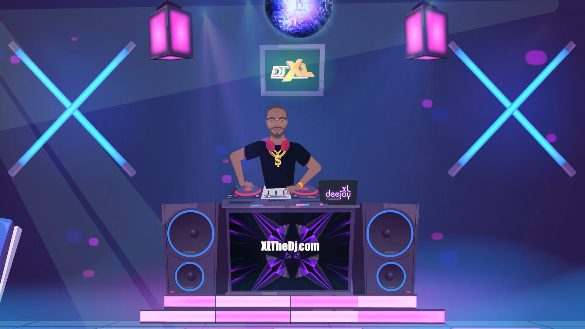 DJ 2D Animation on Vimeo