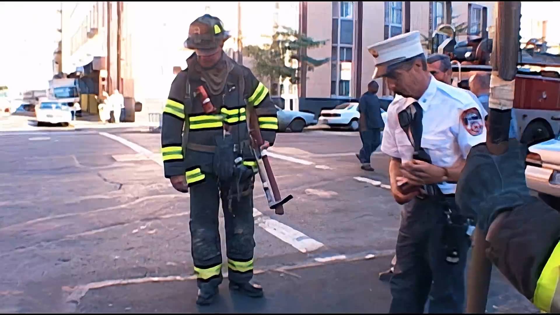 y2matecom - WTC 911 First Plane Hit in North Tower Jules Naudet Video ...