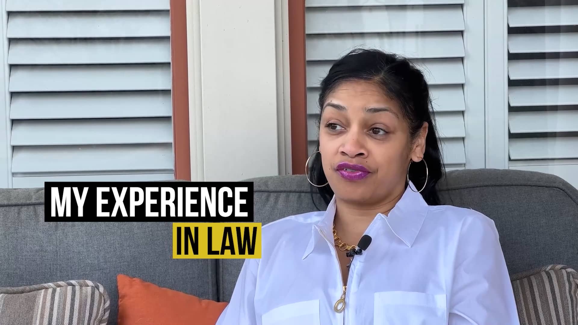 My Experience in Law - Carlyn Addison on Vimeo