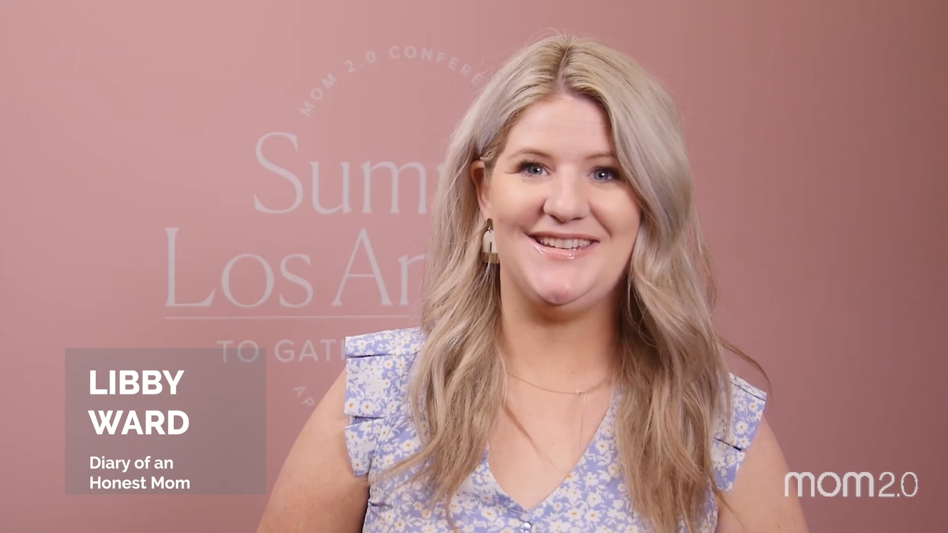 Libby Ward, Diary of an Honest Mom on Vimeo