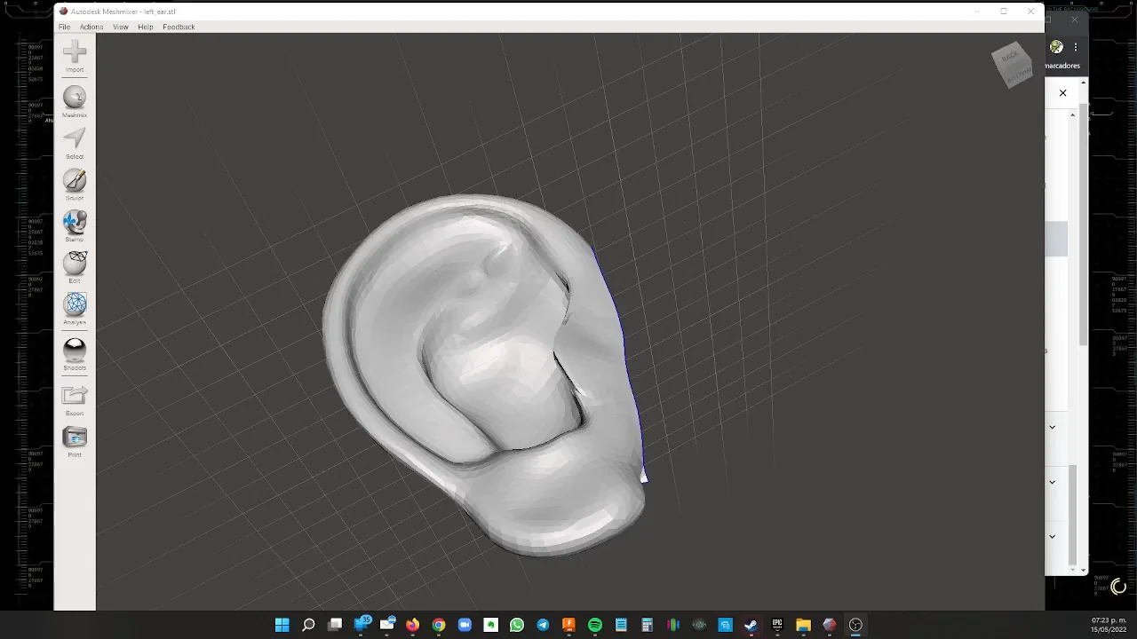Extrude meshmixer on Vimeo