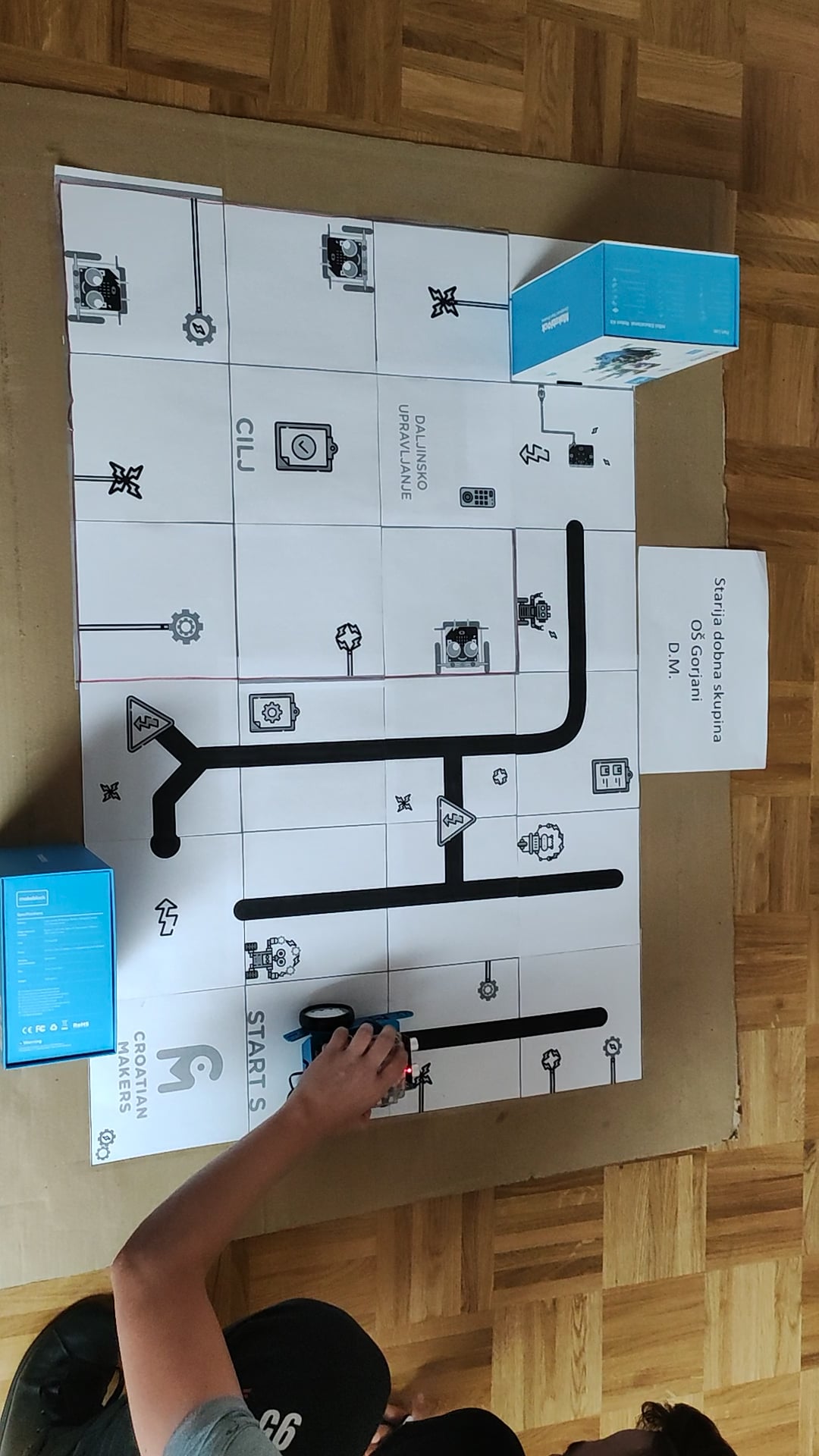 Croatian Makers liga 2021.2022., 3. kolo - OŠ Gorjani - s7463 on Vimeo