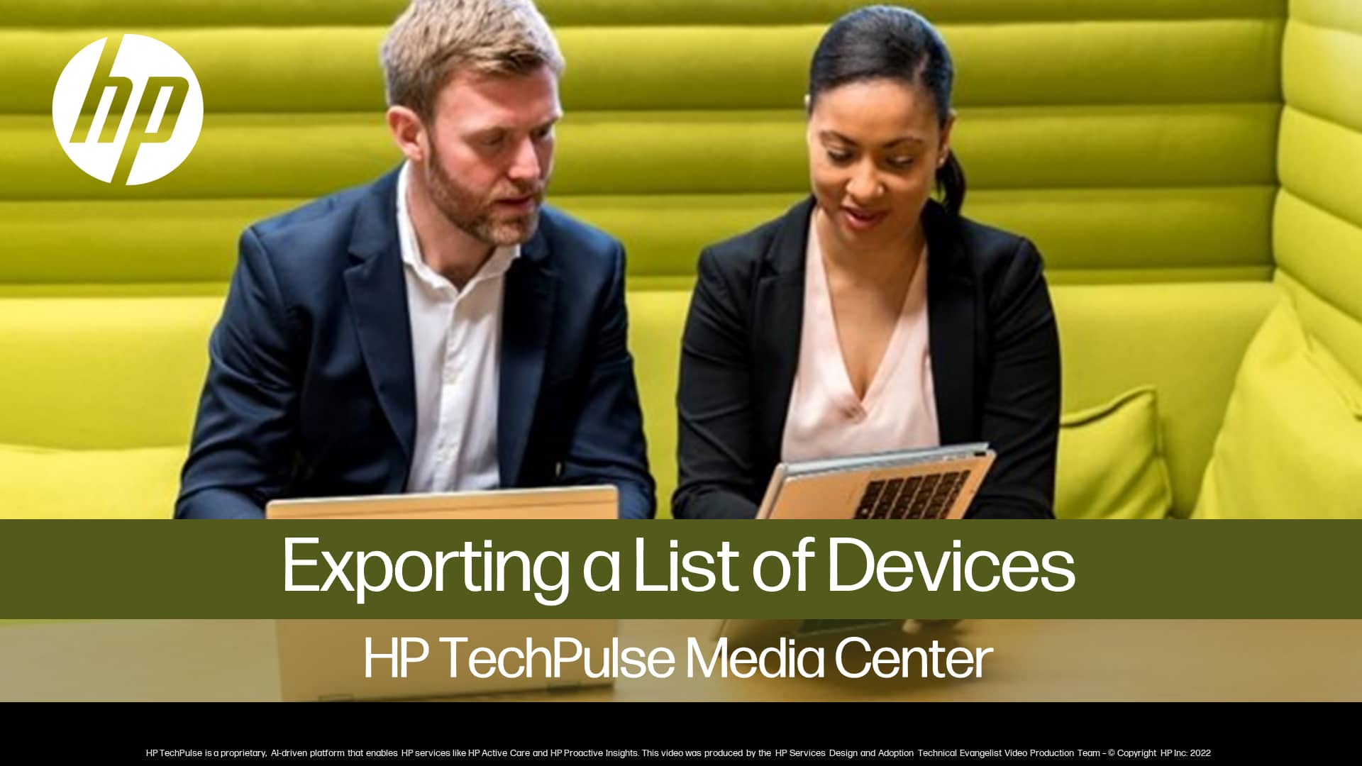 HP TechPulse Portal: How to Export a List of Devices in the HP ...