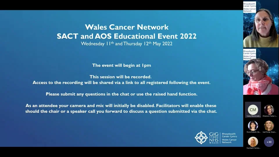 SACT & AOS Education Event 2022 - Day one on Vimeo