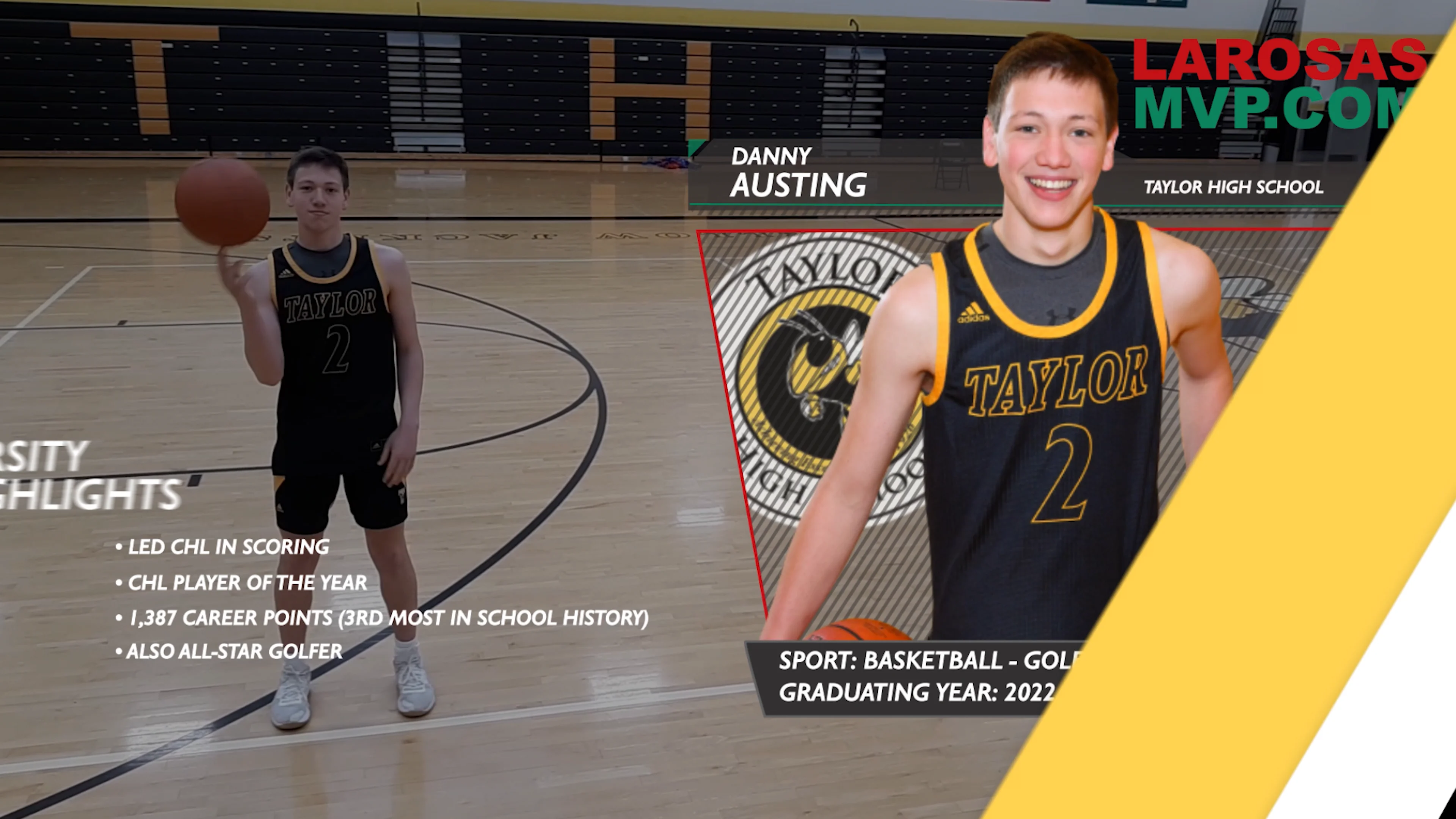 Danny Austing - LaRosa's MVP Athlete of the Week on Vimeo