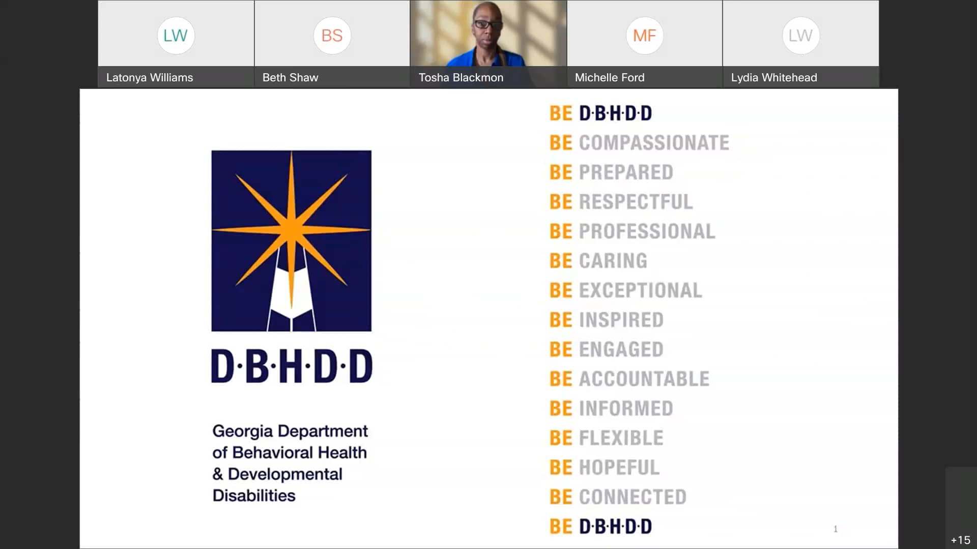 DBHDD IDD STATEWIDE PROVIDER MEETING - May 2022-20220512 1302-1 on Vimeo