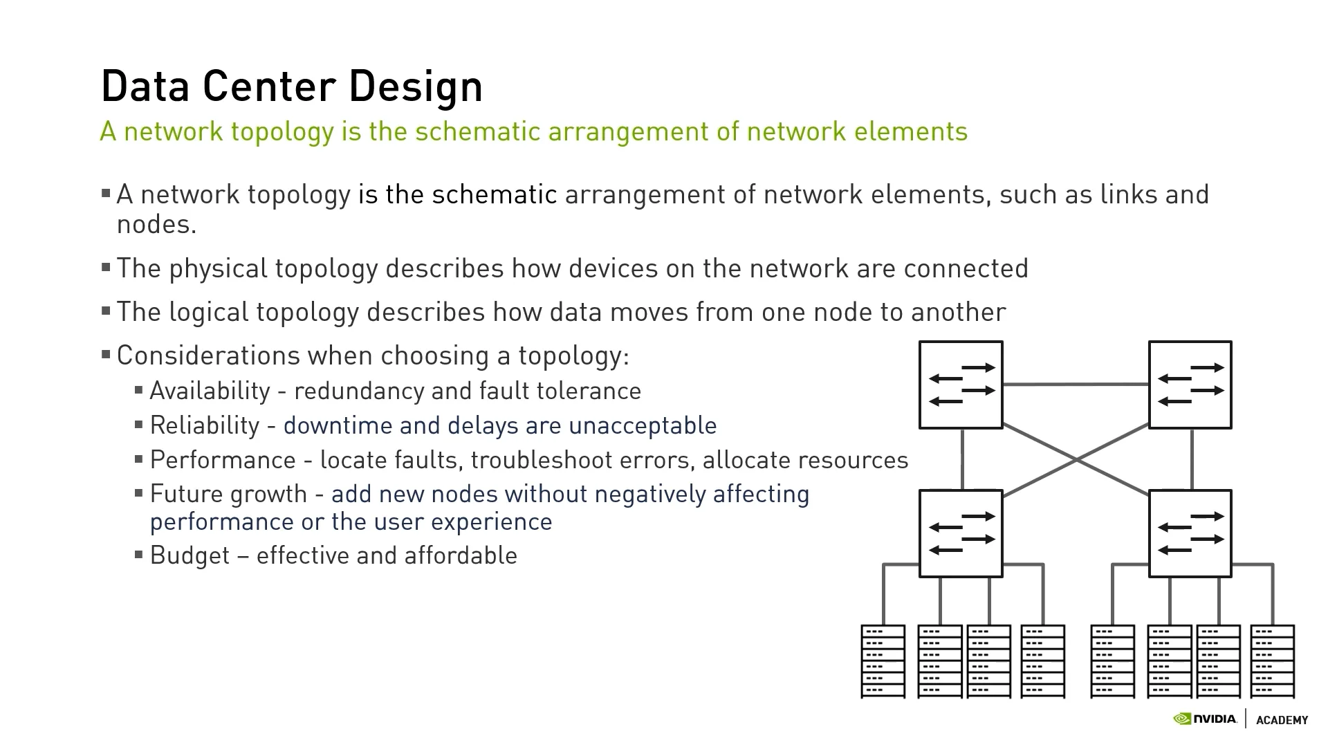Unit 4 - Data Center Design Considerations