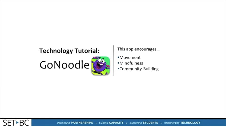 GoNoodle – Tutorial on Vimeo