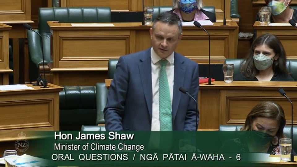 Question 6 - Hon Scott Simpson to the Minister of Climate Change on Vimeo