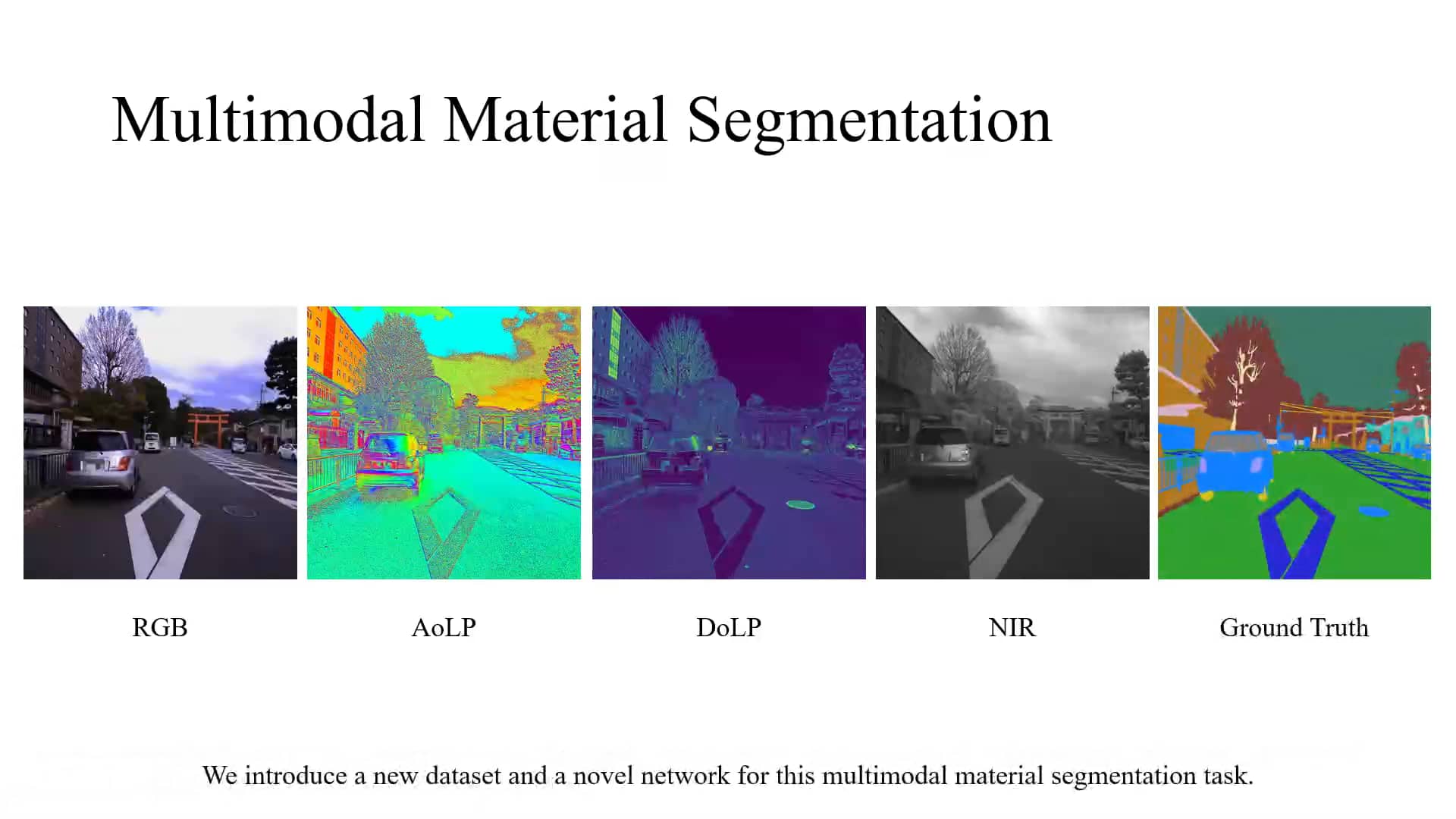 Multimodal Material Segmentation on Vimeo