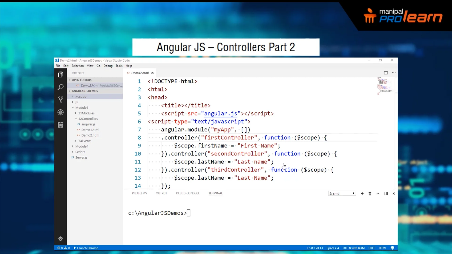 12 Demo - Controllers - 2 on Vimeo