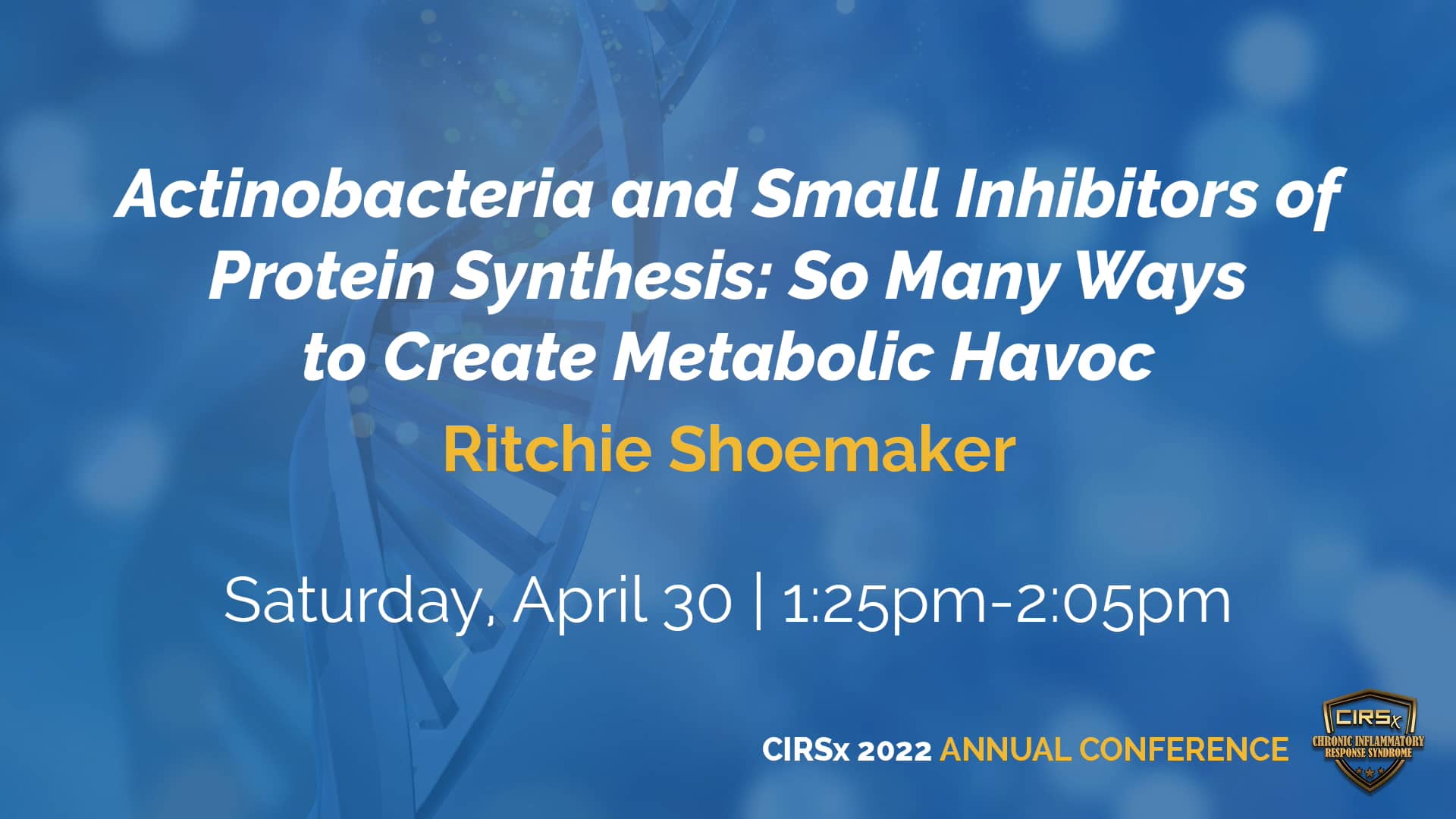 Ritchie Shoemaker, MD on Vimeo