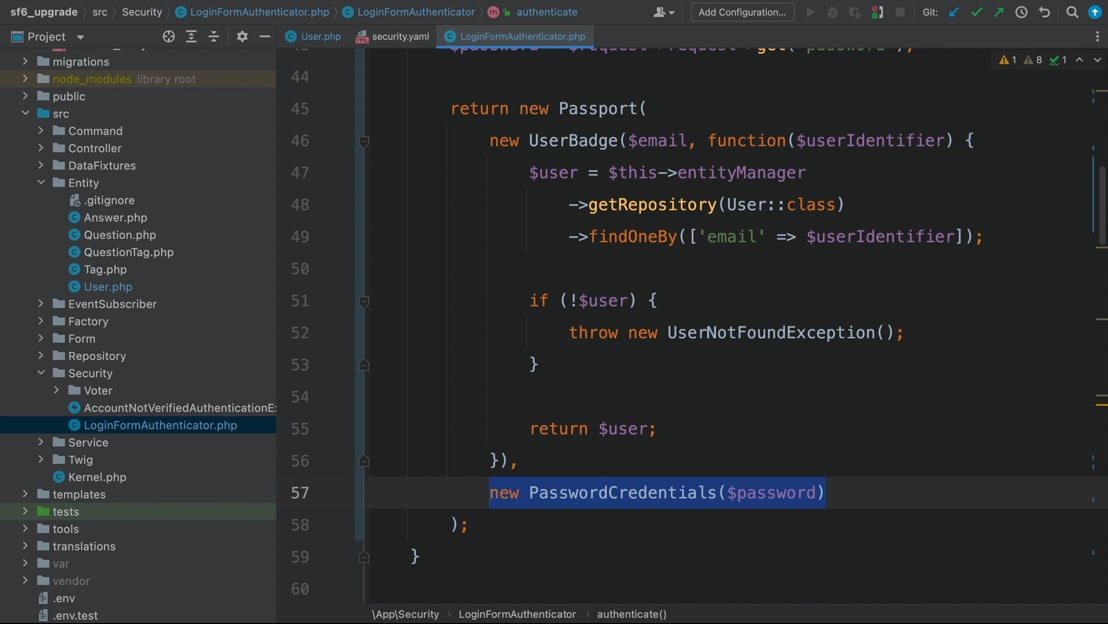 Custom Authenticator authenticate() Method > Upgrading & What's New in ... Custom Authenticator authenticate() Method > Upgrading & What's New in ...