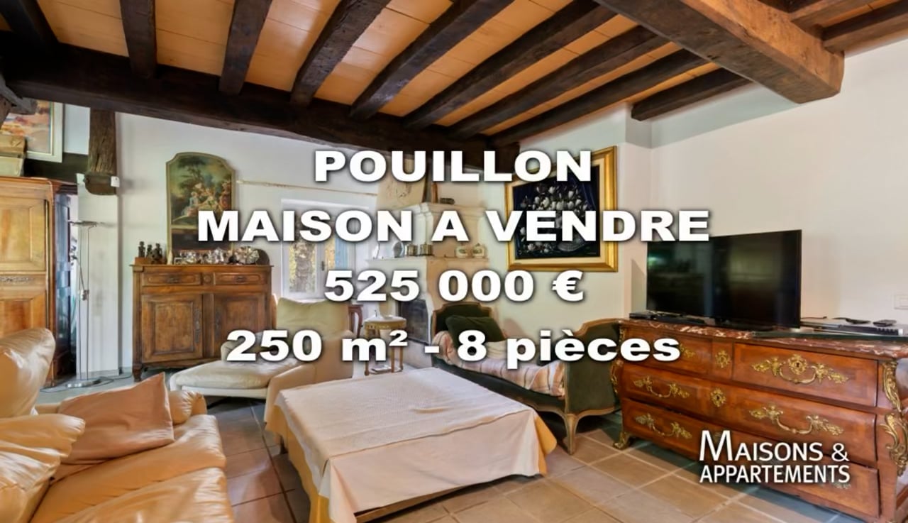 POUILLON - MAISON A VENDRE - 525 000 € - 250 m² - 8 pièce(s) on Vimeo