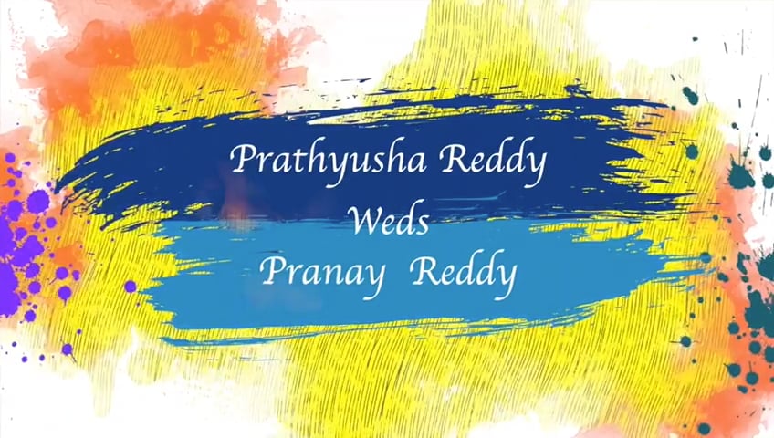 Prathyusha Reddy weds Pranay Reddy on Vimeo