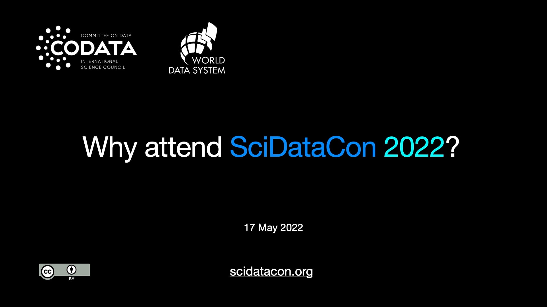 Why attend SciDataCon 2022_ on Vimeo