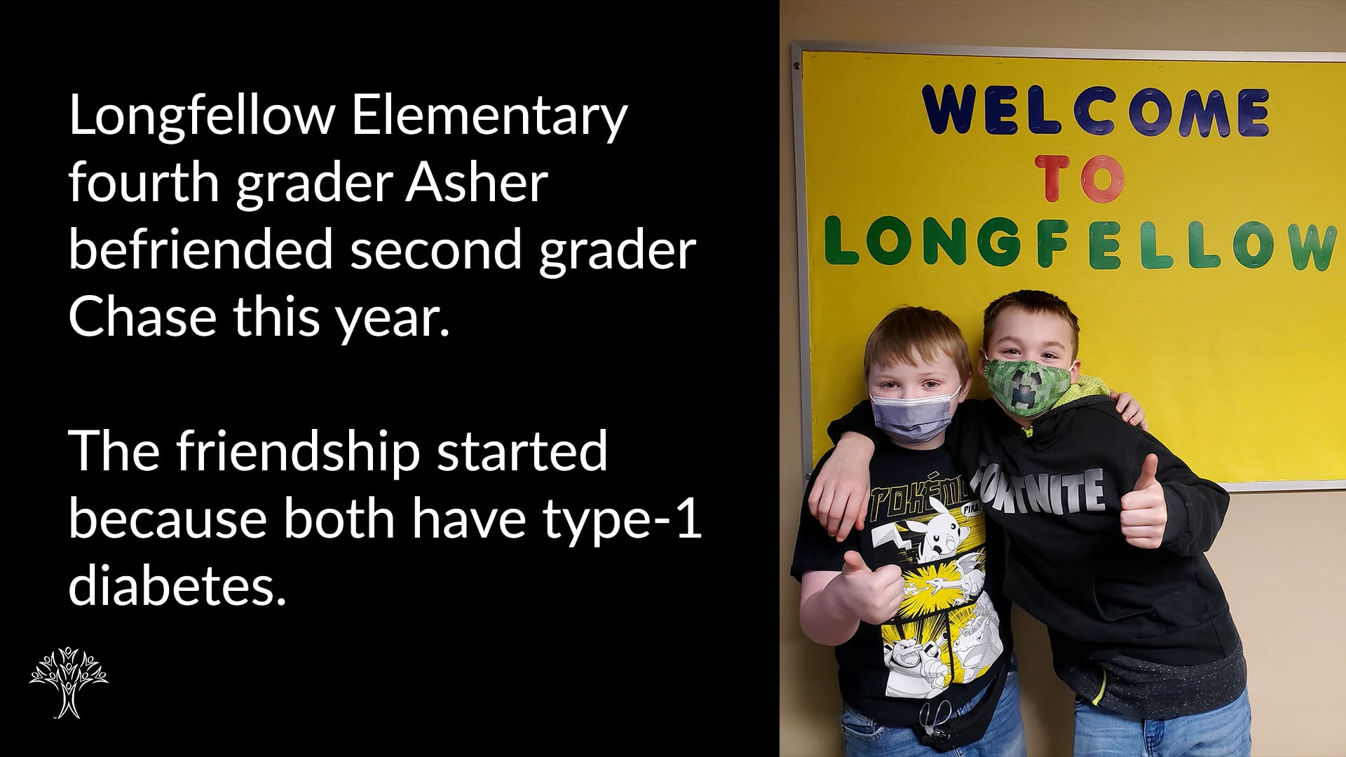 Longfellow Elementary student helps fellow type-1 diabetic on Vimeo
