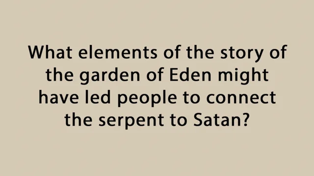 Satan Snake Garden Eden