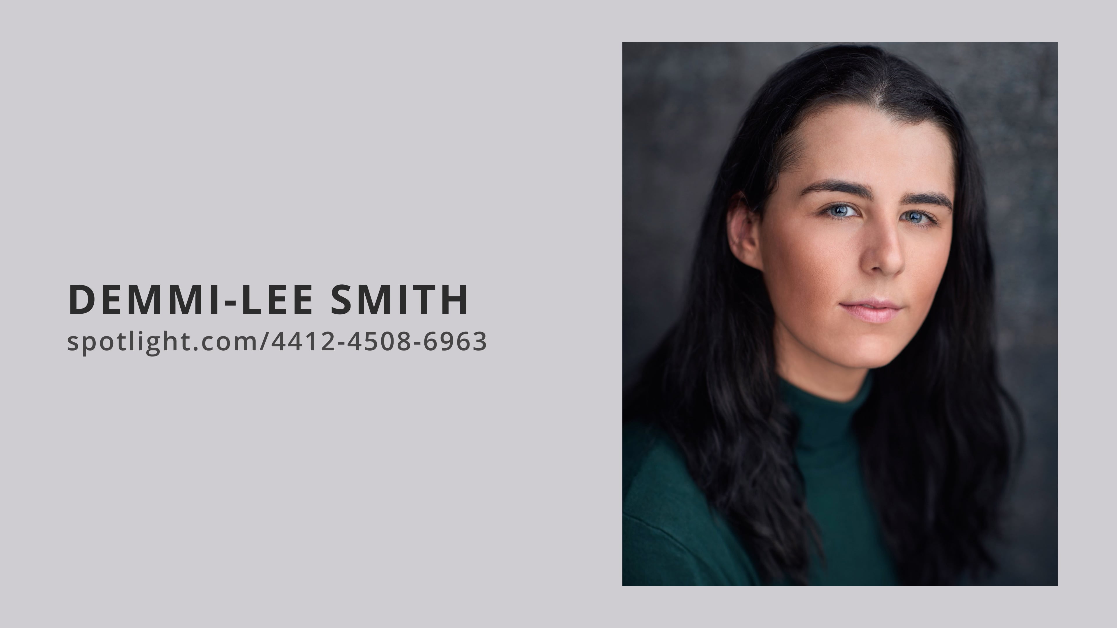 Demmi-Lee Smith - Showreel on Vimeo