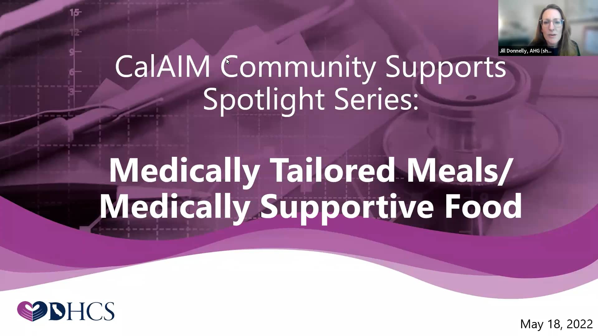 May Community Supports Spotlight: Medically Tailored Meals on Vimeo