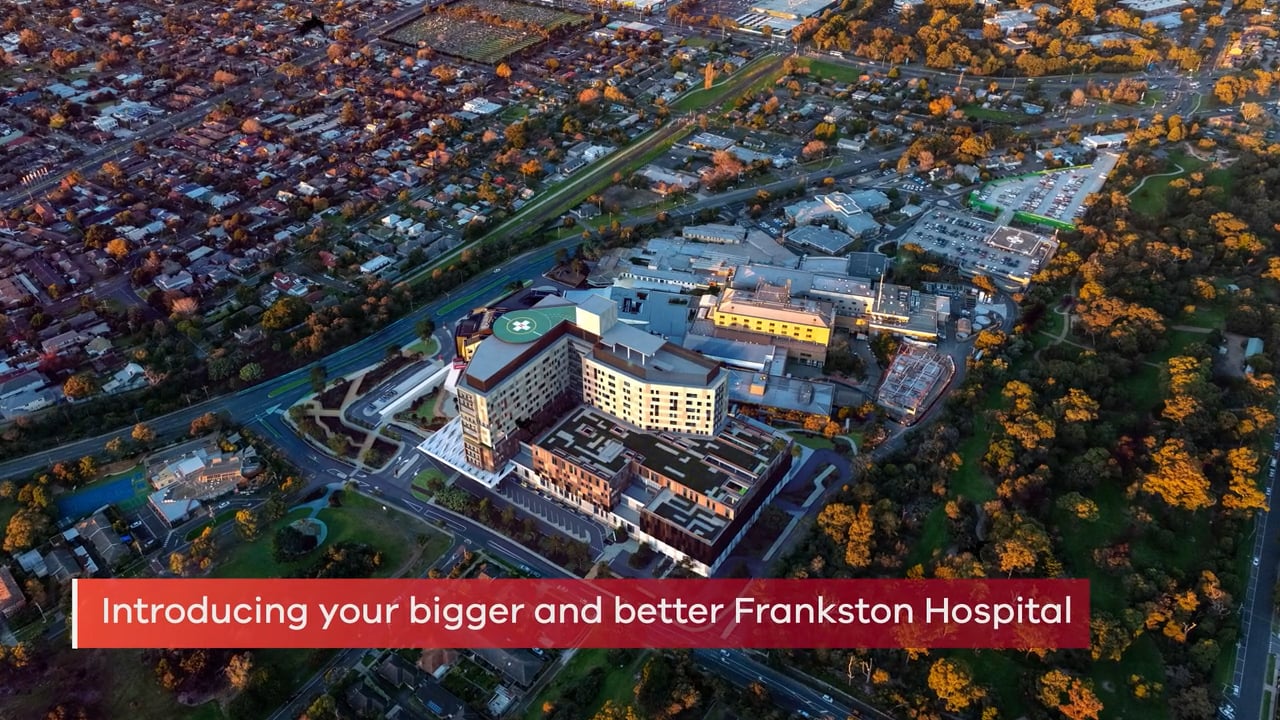 Frankston Hospital redevelopment - design release on Vimeo