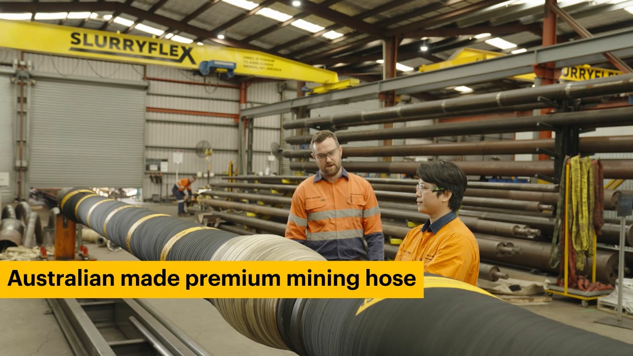 Slurryflex. Australian made mining hose. on Vimeo