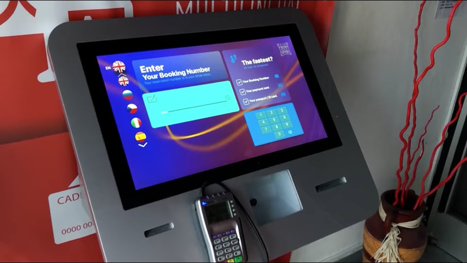 Self Check-in-Kiosk - Hotel Check-In-Automat, Hotel Check-In-Kiosk