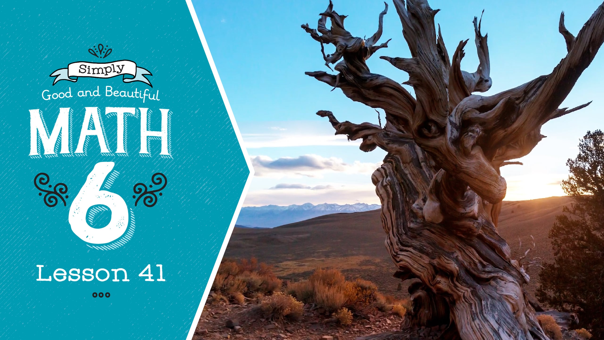 Lesson 41 | Simply Good and Beautiful Math 6 on Vimeo
