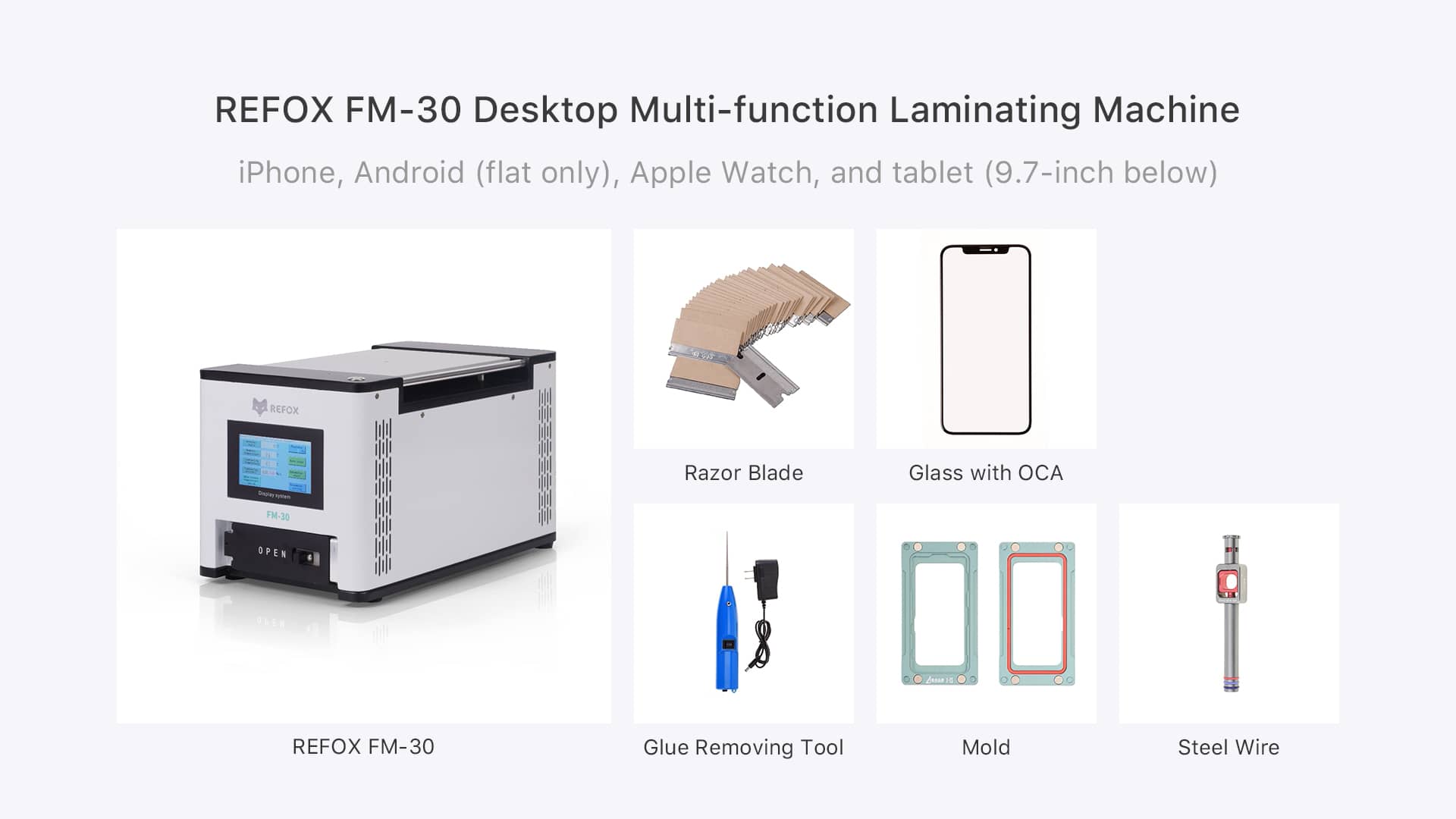REFOX FM-30 Desktop Multi-function Laminating Machine_Operation Guide on Vimeo