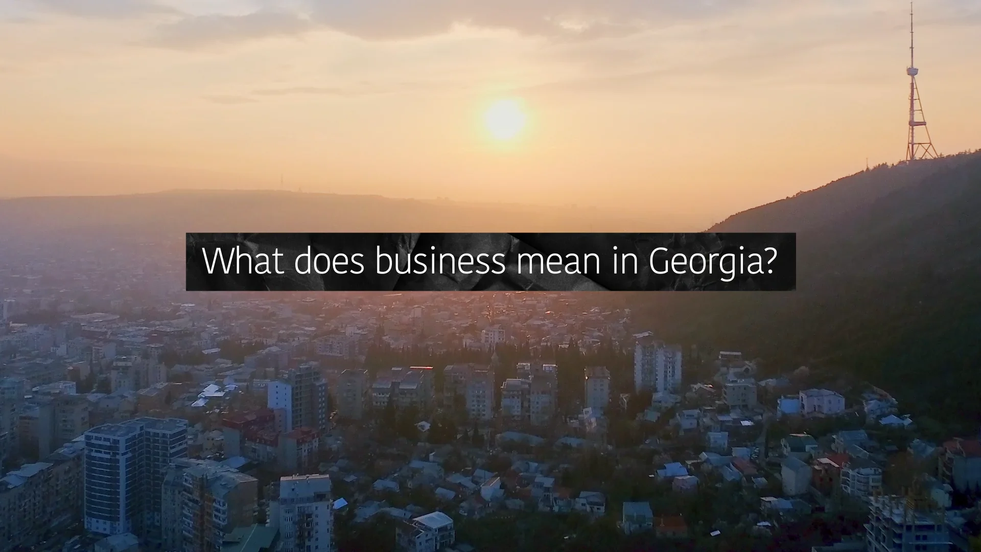 Invest In Georgia on Vimeo