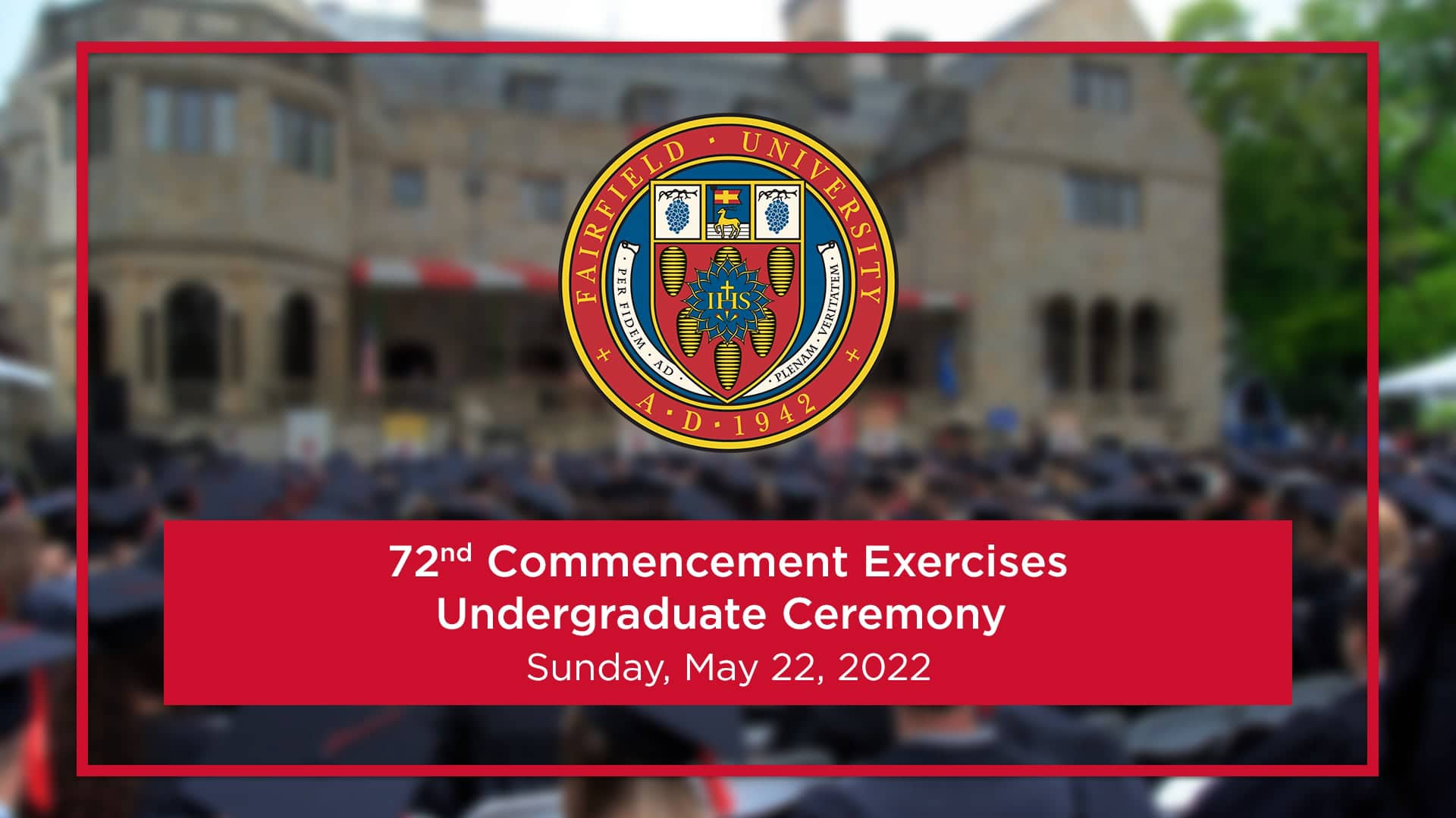 72nd Commencement Exercises | Undergraduate Ceremony on Vimeo
