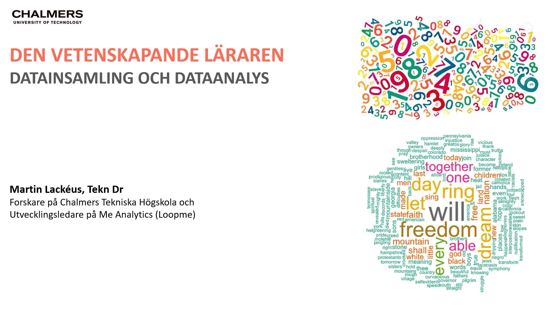 Datainsamling och dataanalys för den vetenskapande läraren i skola och ...