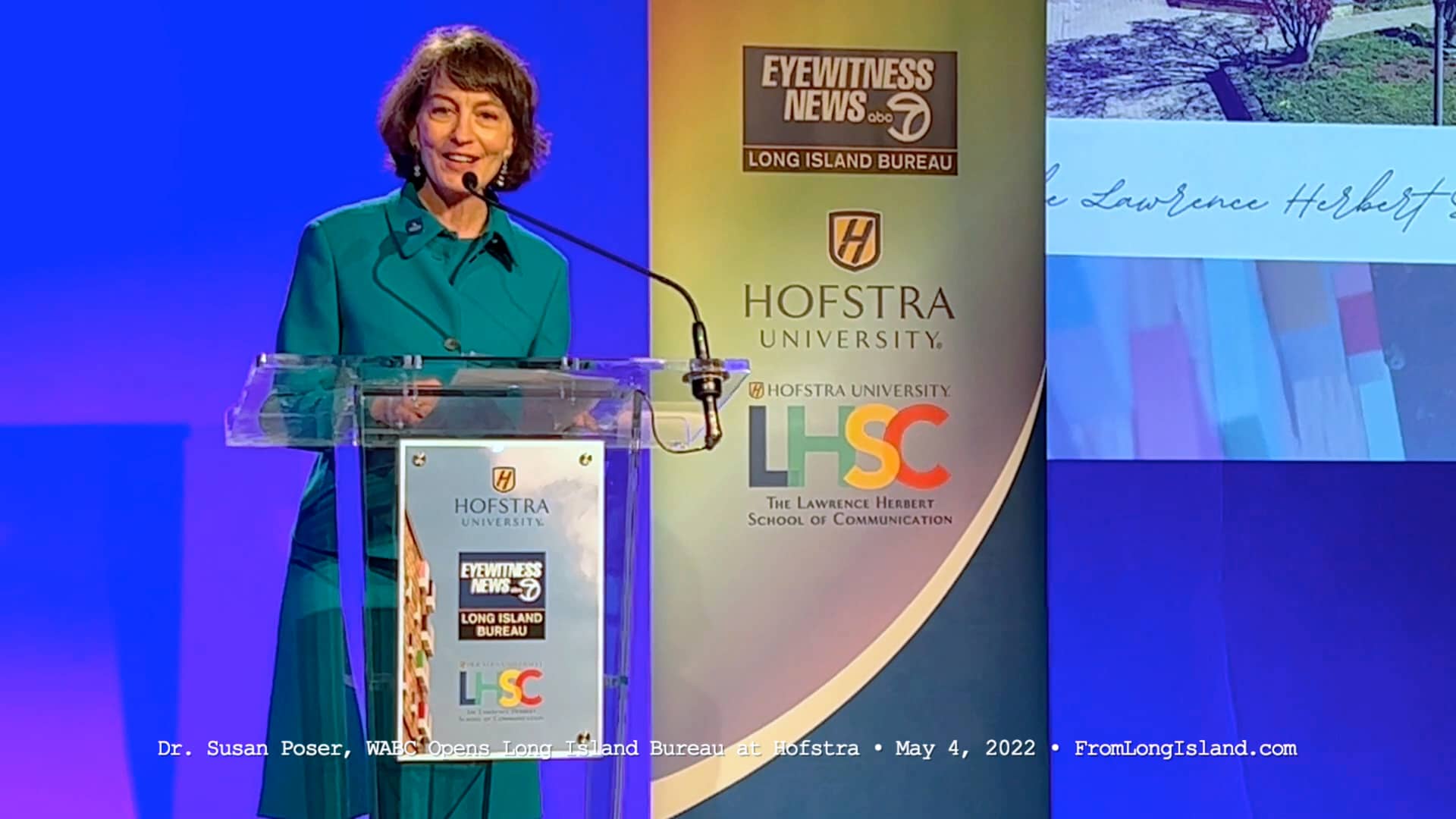 2022-05 Dr Susan Poser WABC Hofstra annParrry on Vimeo