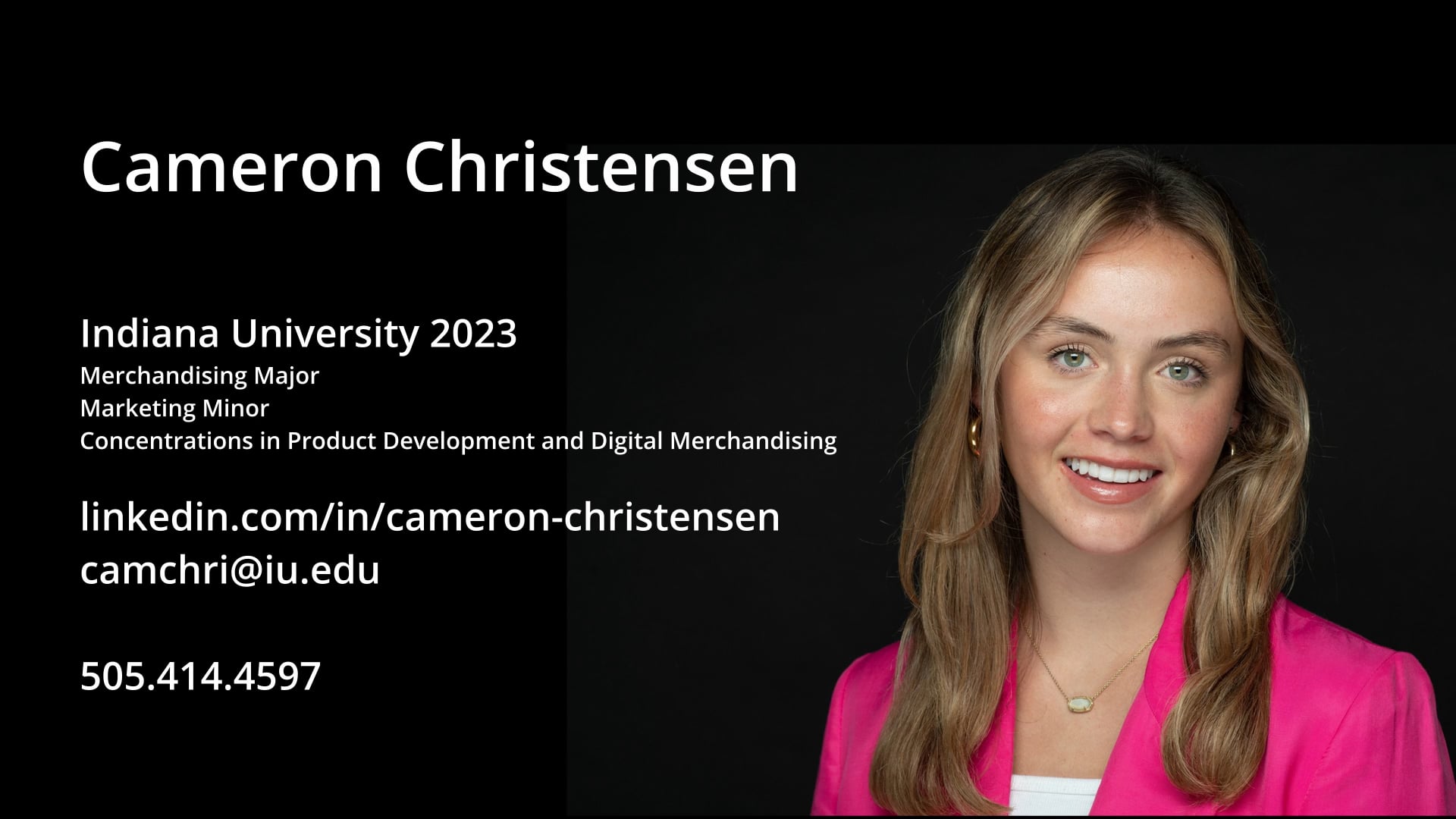 Cameron-Christensen on Vimeo