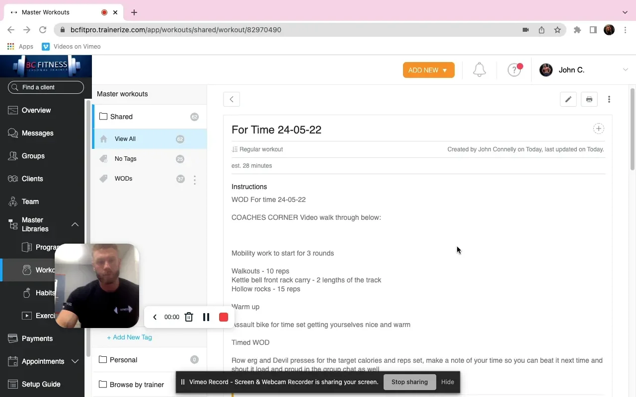 New Recording - 23/05/2022, 08:43:55 on Vimeo