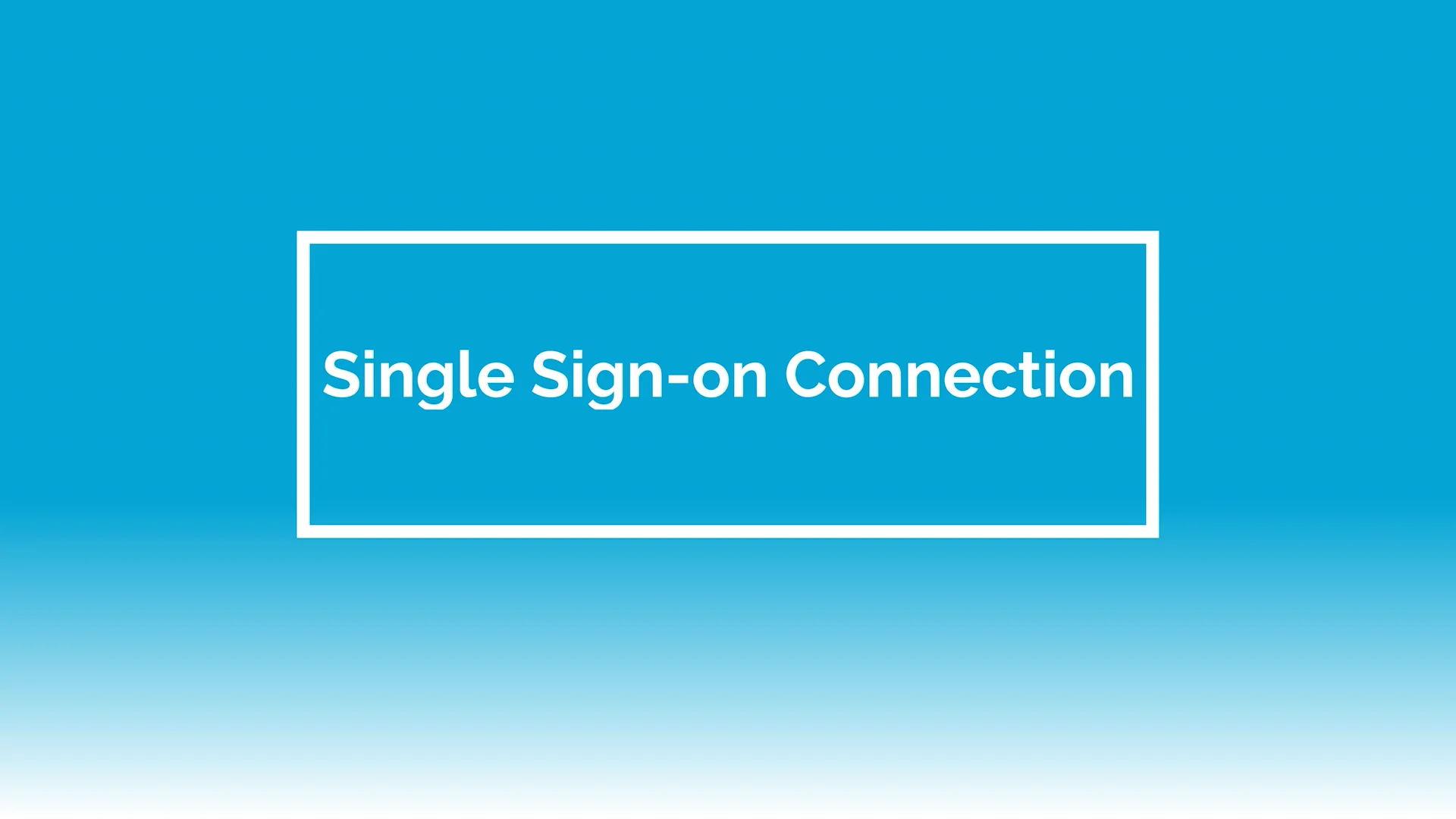 SQL Connect - Single Sign-on Connection on Vimeo