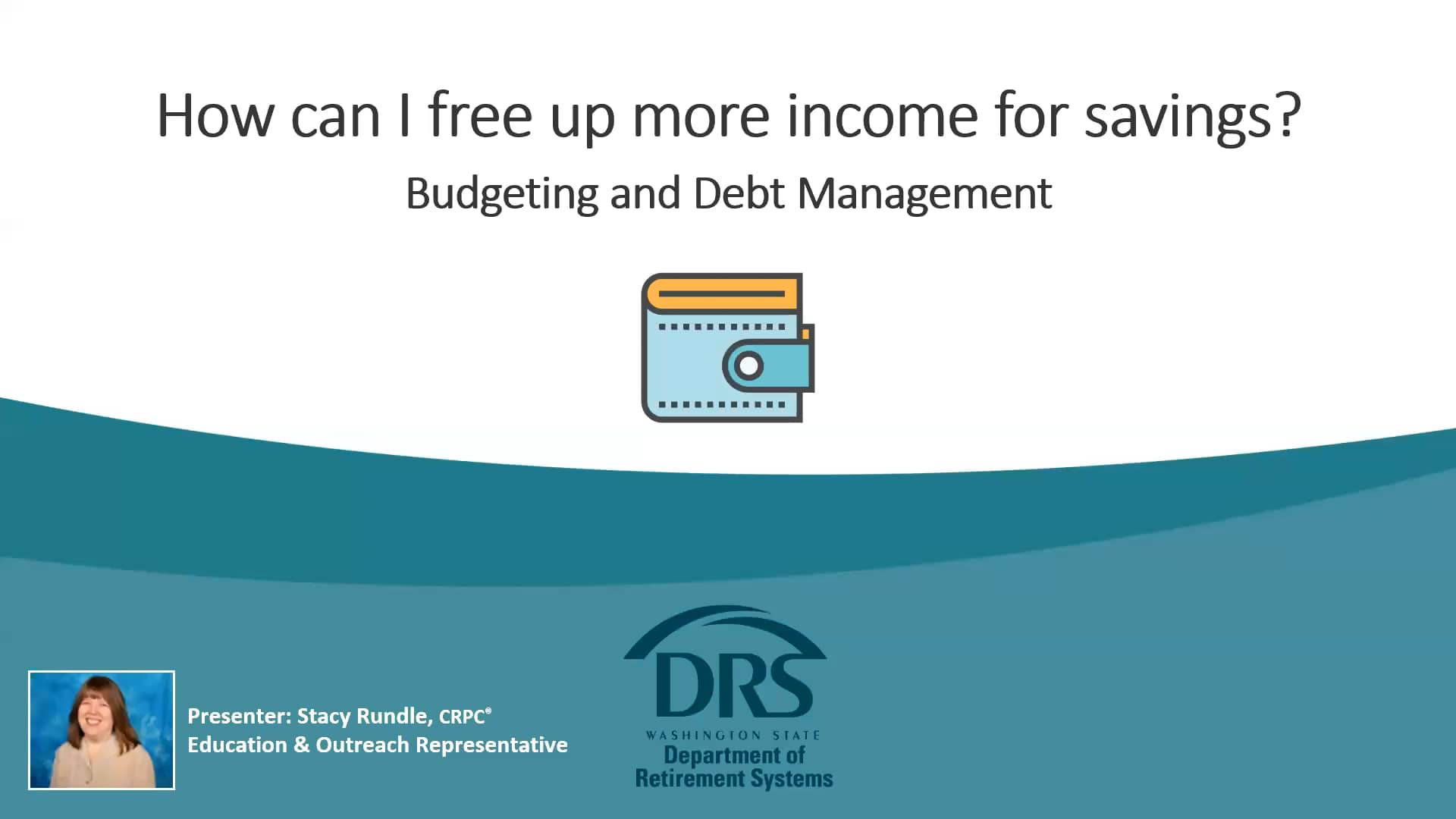 Budget and Debt Management on Vimeo