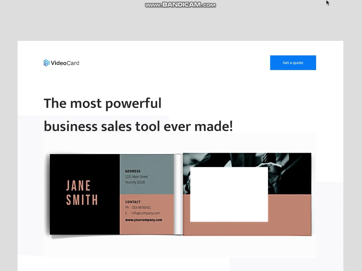 Video example on Vimeo