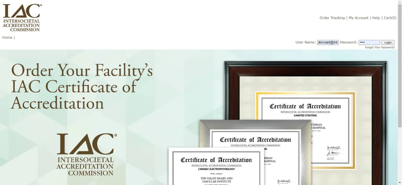 Ordering Your IAC Certificate Demo on Vimeo