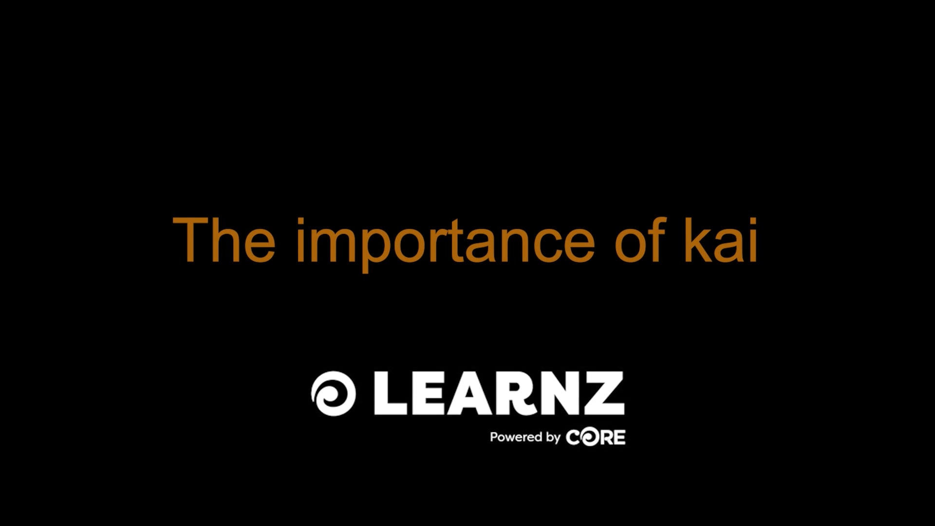 The Importance of Kai on Vimeo