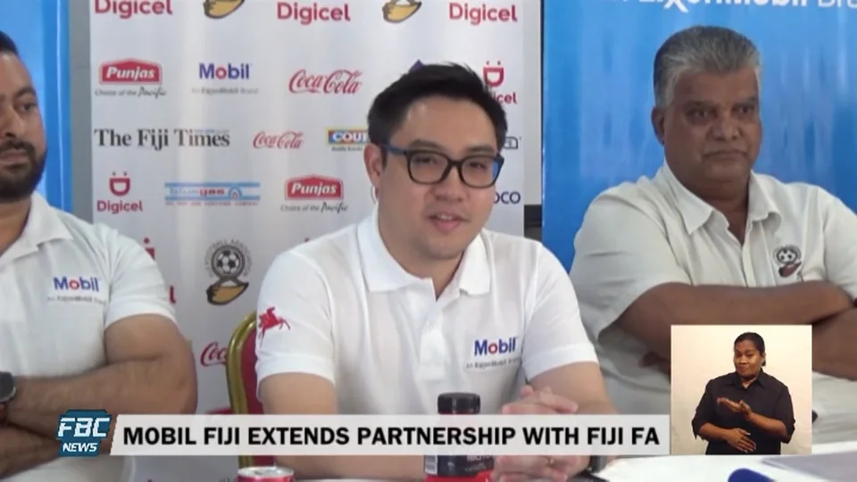 Mobil Fiji extends partnership with Fiji FA on Vimeo