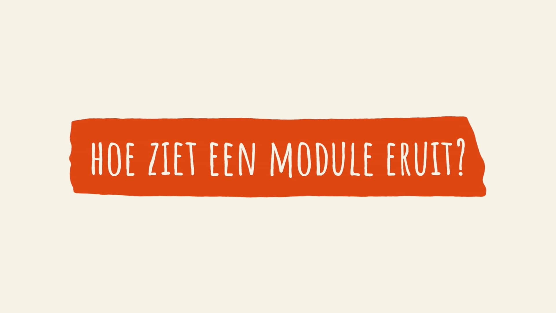 Animatie_Hoe ziet een module eruit? on Vimeo