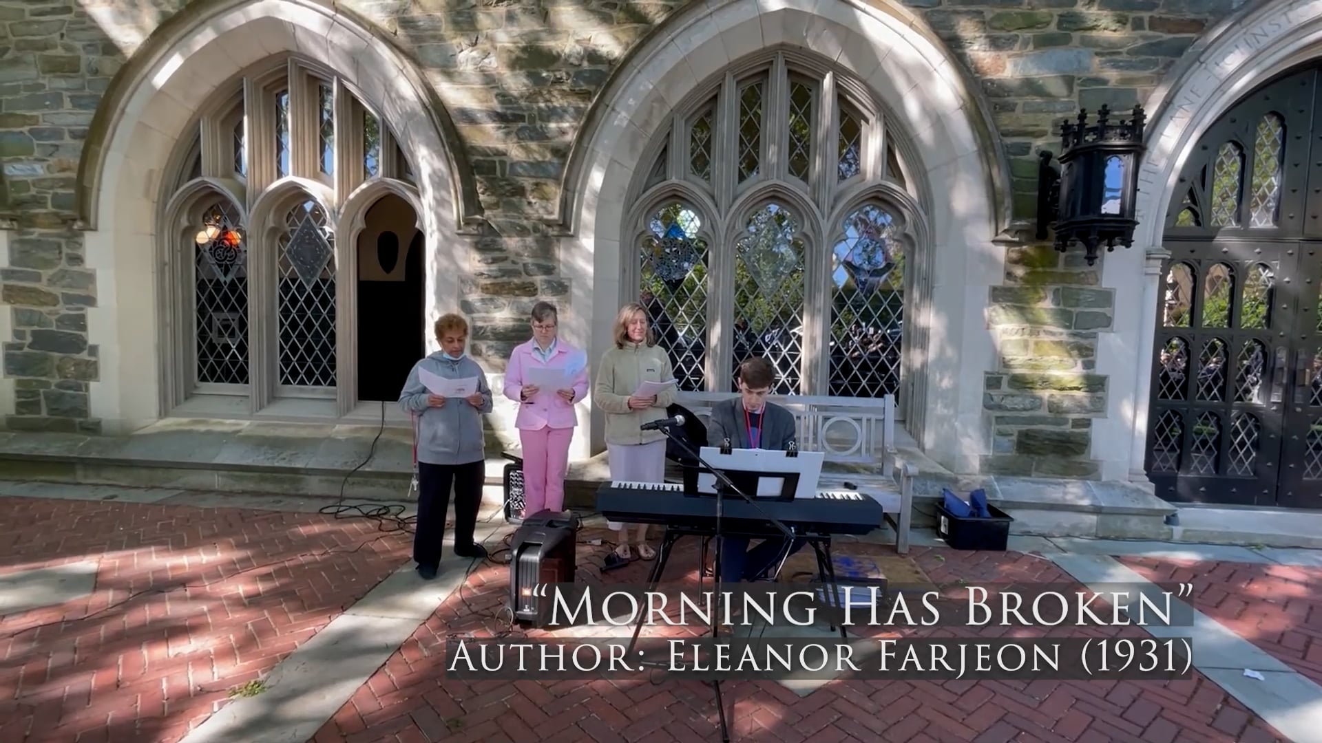 “Morning Has Broken” Author: Eleanor Farjeon (1931) on Vimeo