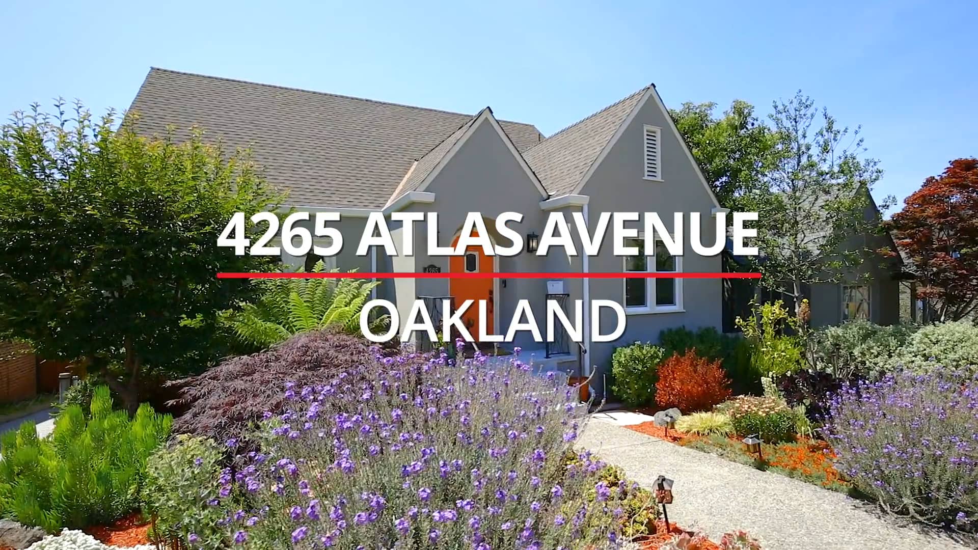 4265 Atlas Avenue, Oakland - Presented by: Souza & Niroomand Team on Vimeo