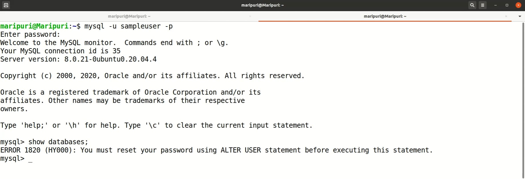 My SQL - DBA Tasks 1 on Vimeo