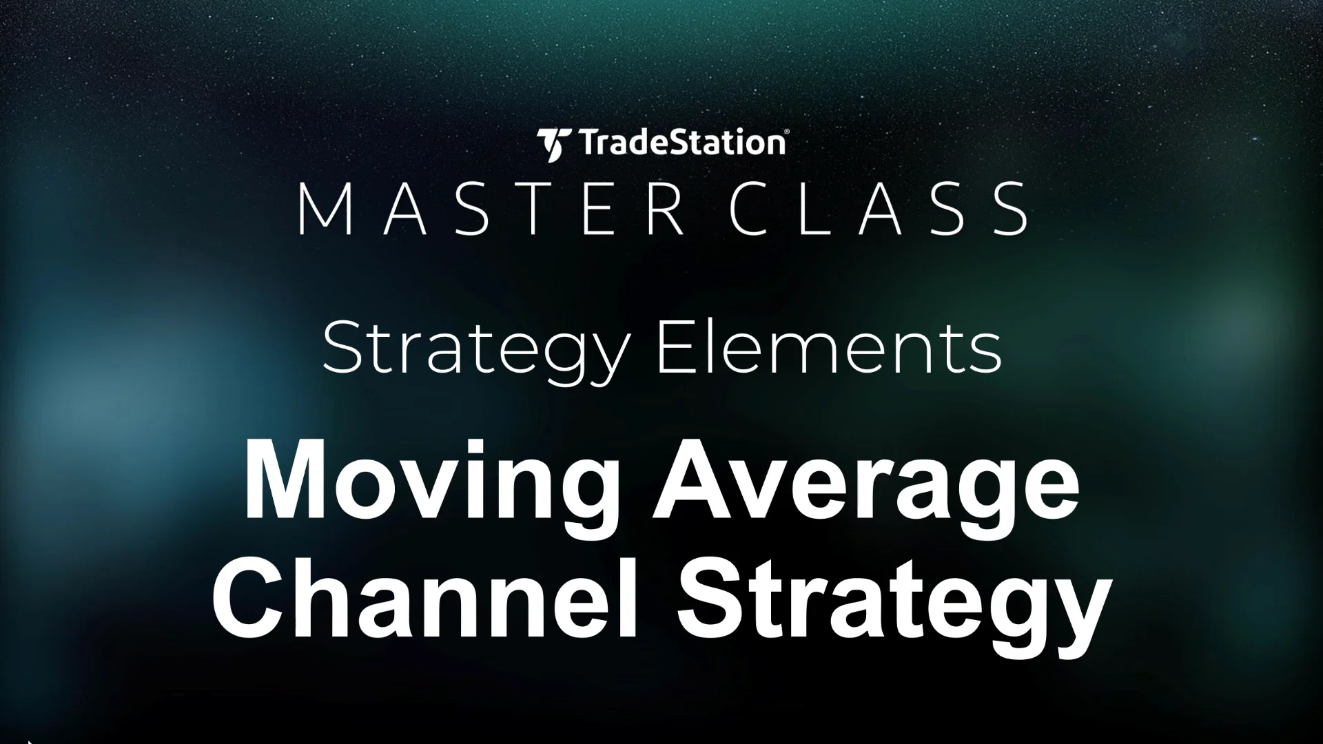 Strategy Elements - Moving Average Channel Strategy on Vimeo