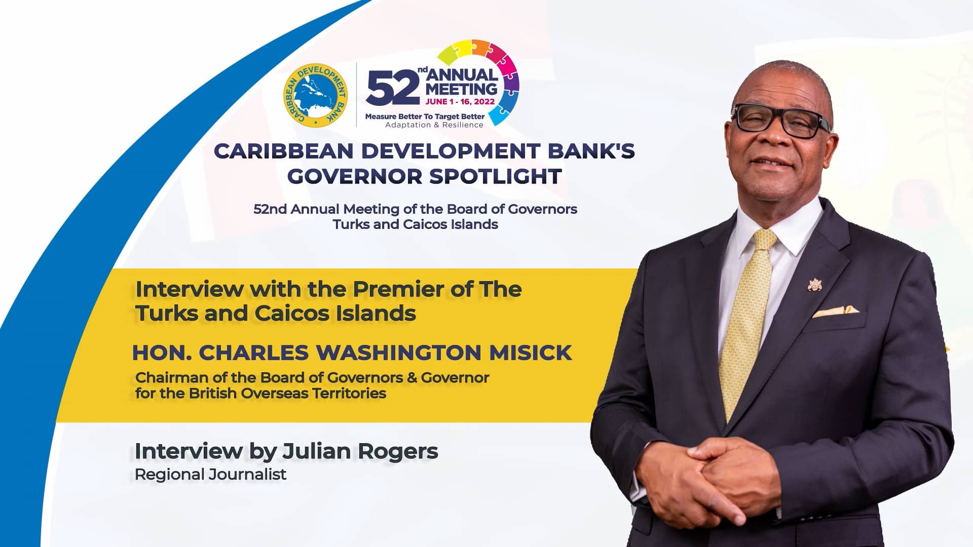 Interview with TCI Premier, the Honourable Charles Washington Misick on ...
