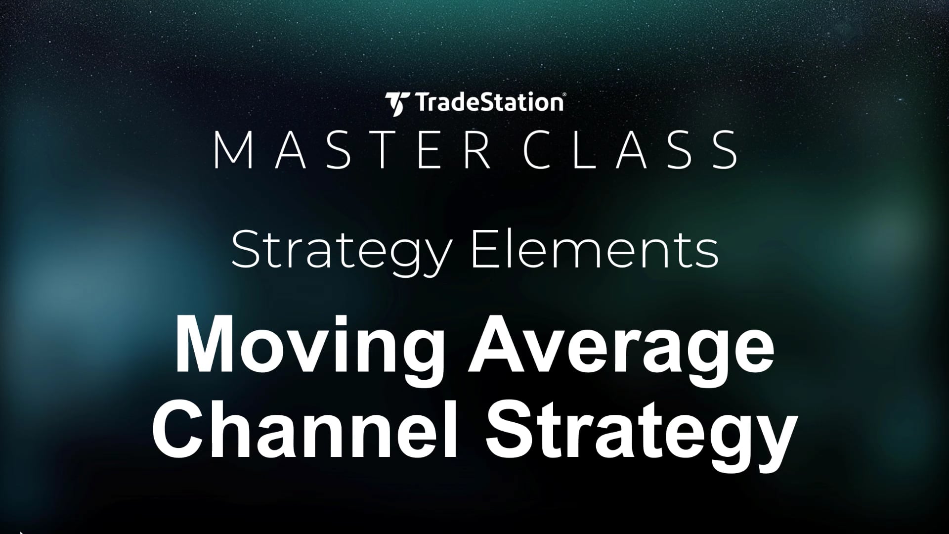 Strategy Elements - Moving Average Channel Strategy on Vimeo